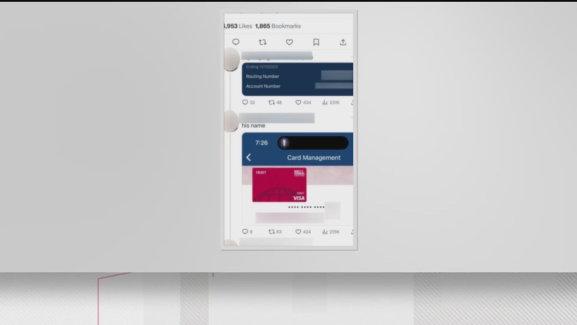Viral Atlanta man social media post financial info concerns | abc10.com