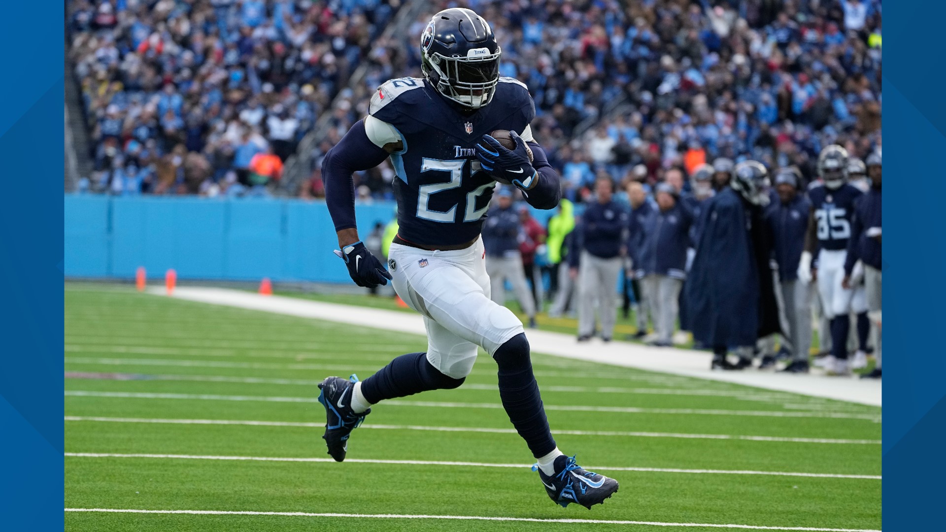 Derrick Henry gives best game of season, thanks Titans fans | abc10.com