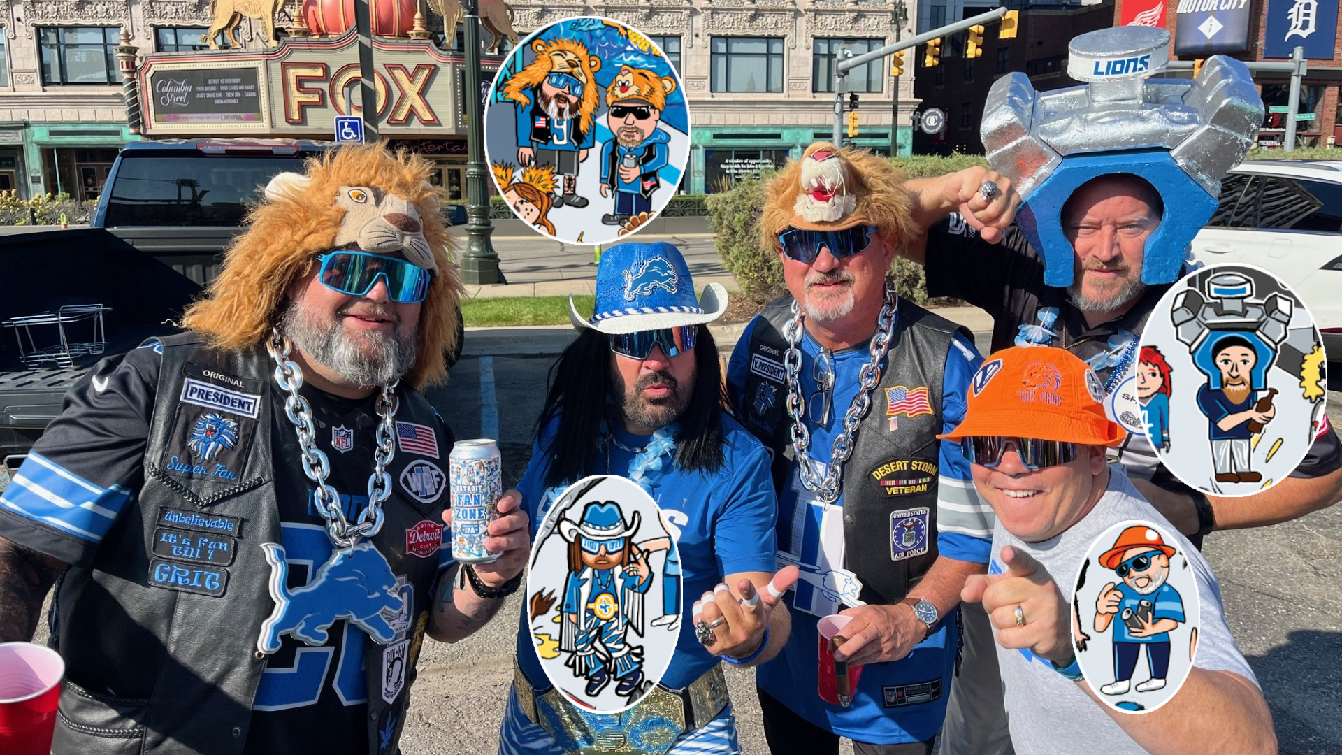 Lions fan passion celebrated on Detroit Fan Zone IPA can | abc10.com